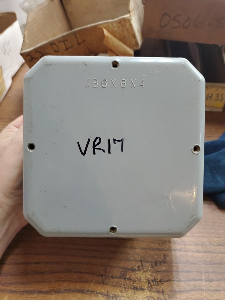 SCEPTER JB664 6X6X4 Junction Box with Gasket (VR17) | eBay