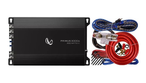 Infinity PRIMUS-3000A 1-Ch 300w X 1 Car Audio Subwoofer Amplifier +4 ...