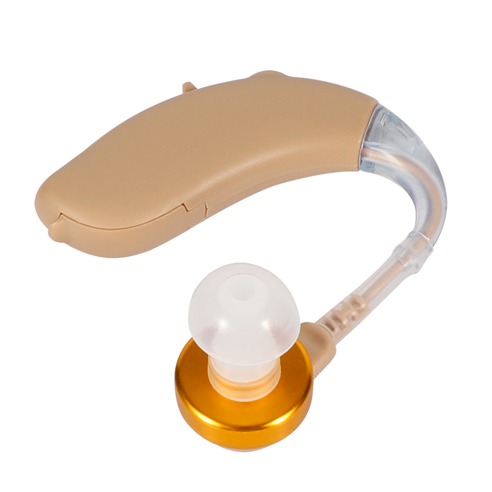 Adjustable Digital Hearing Aids Kit Behind the Ear BTE Sound Voice ...