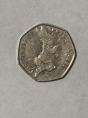 Extremely rare Peter Rabbit 50P 2017 Coin | eBay UK
