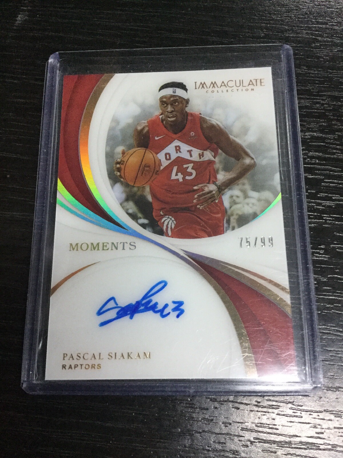 2018-19 Panini Immaculate Collection - Immaculate Moments Pascal Siakam ...