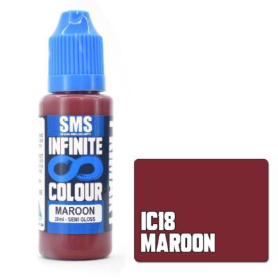 SMS IC18 Infinite Colour Maroon Acrylic Paint 20ml Brand New | eBay
