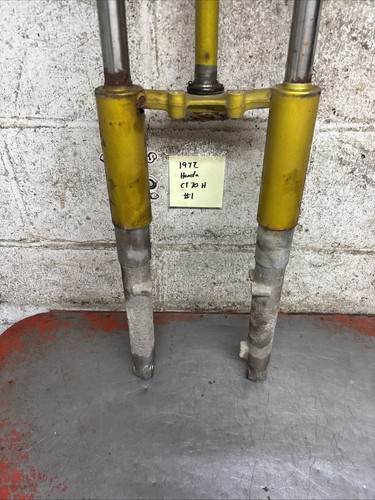 1972 Honda Ct70h Ct70 H Mini Trail Front End Forks Triple Tree | eBay