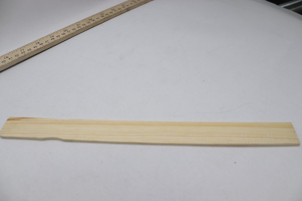 Home Depot Ruler Paint Stick Wood 12" Long x 3/16" Thick C133156 | eBay UK