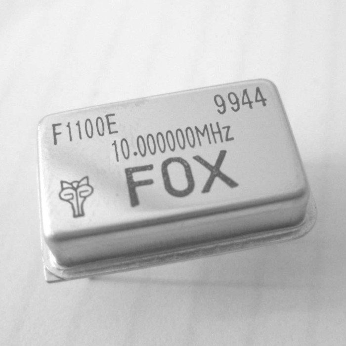 1PCS OSCILLATOR FOX DIP4 F1100E-10.000000MHZ F1100E-10.0 F1100E-10 10.0MHZ 10MHZ | eBay