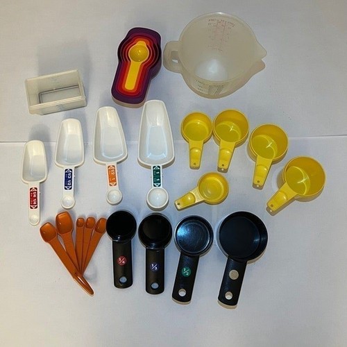 Vintage Measuring Cup Bundle Lot – Retro Kitchen Tools – Collectible ...