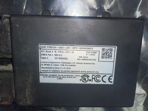 speedsheild/yale/hyster asset manager module 8831912/M-FM1A-CHV-40 | eBay