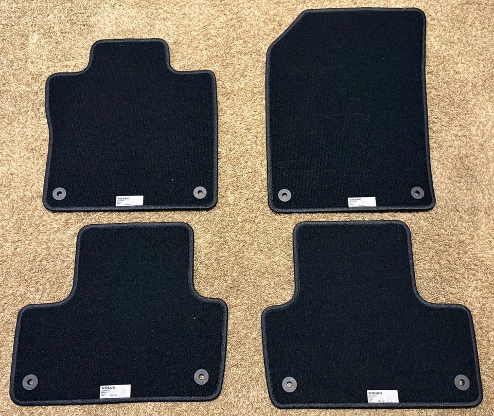 Volvo XC60 OEM black carpet Floor Mats 2018 - 2025 New Open Pkg ...