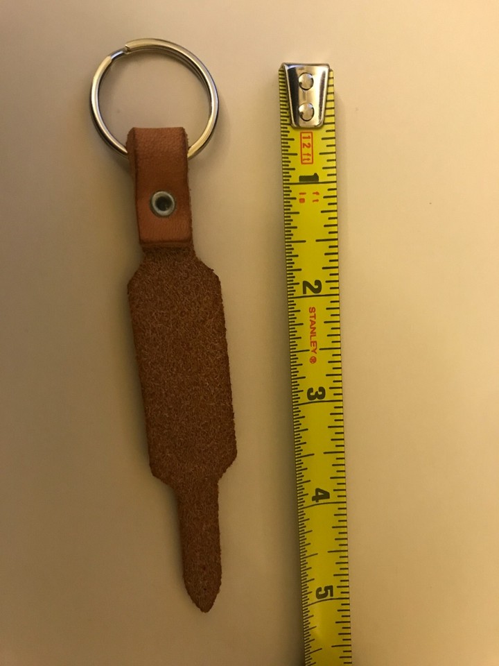 MUSCLEMAG leather keychain. Only 12 were made. VINTAGE 1980 ...