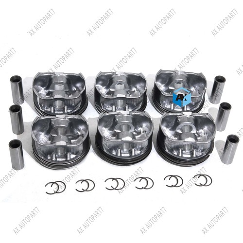 6x Pistons Rings Set Φ92.9mm For Mercedes-Benz M276 3.5L R172 W221 ...