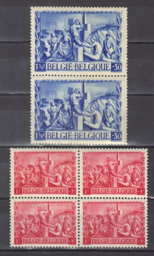 Belgium 1945 Blocks MNH-Sc.B396 & 398. | eBay