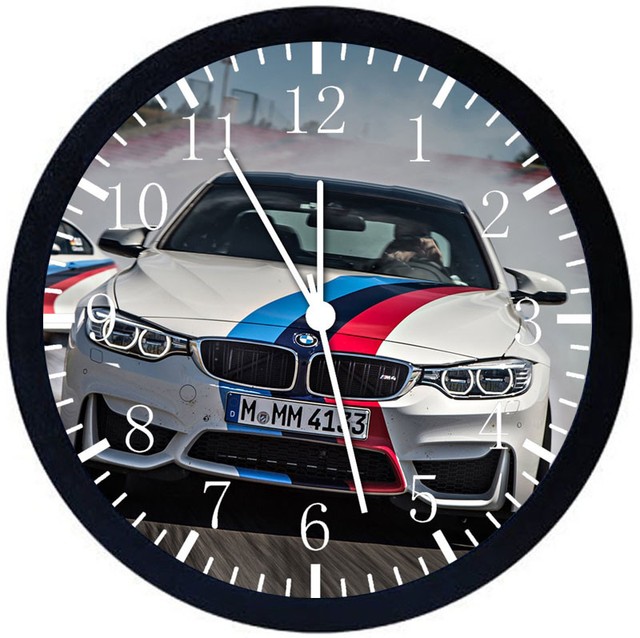 BMW M Super Car Black Frame Wall Clock E176 | eBay