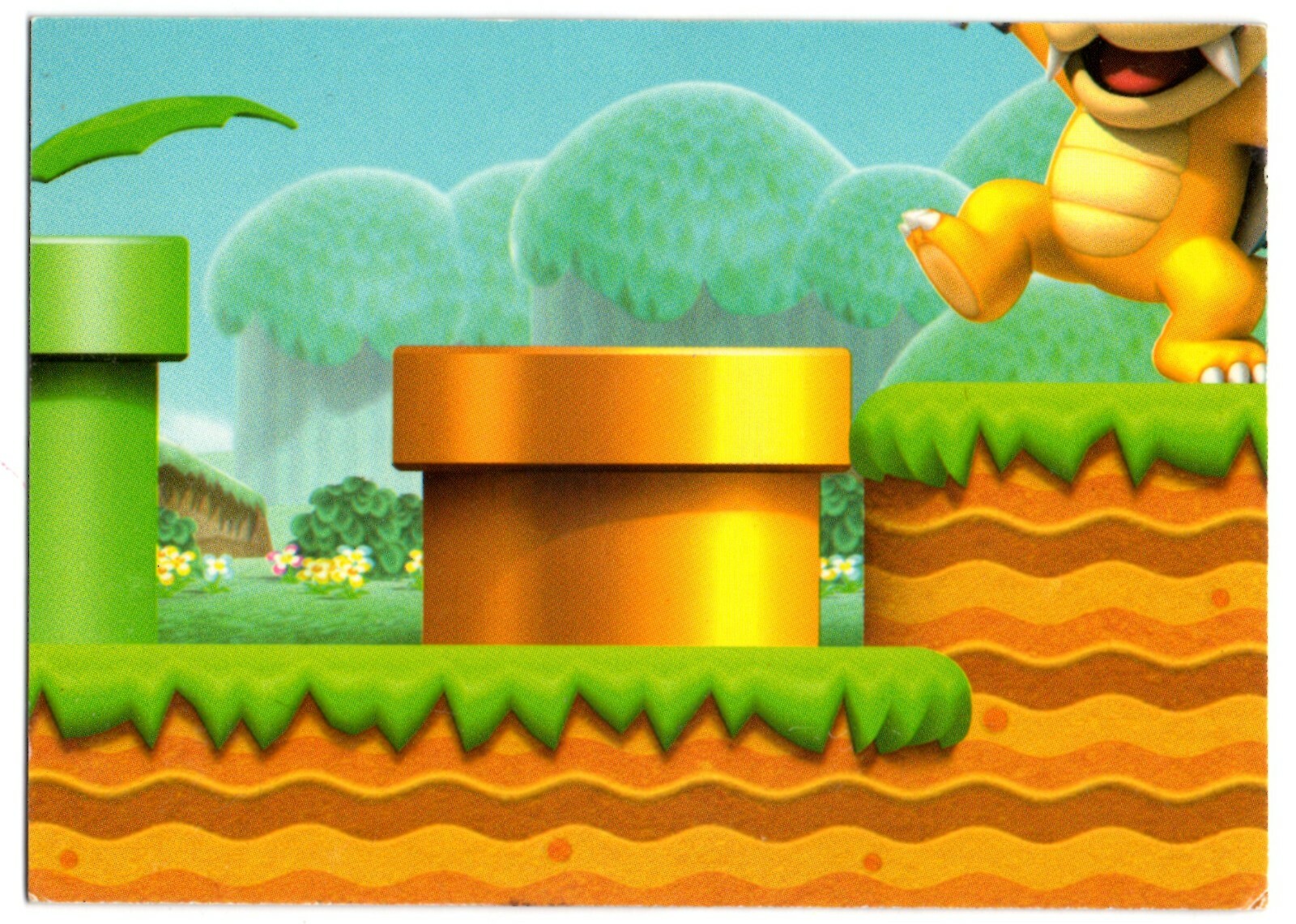 CLAMPY #F19 CROMO FOIL PUZZLE SUPER MARIO BROS WII 2011 E-MAX | eBay