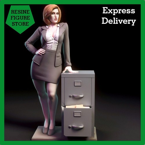 1/24 Resin Figure Gillian Anderson Model Kit Dana Scully Files X ...