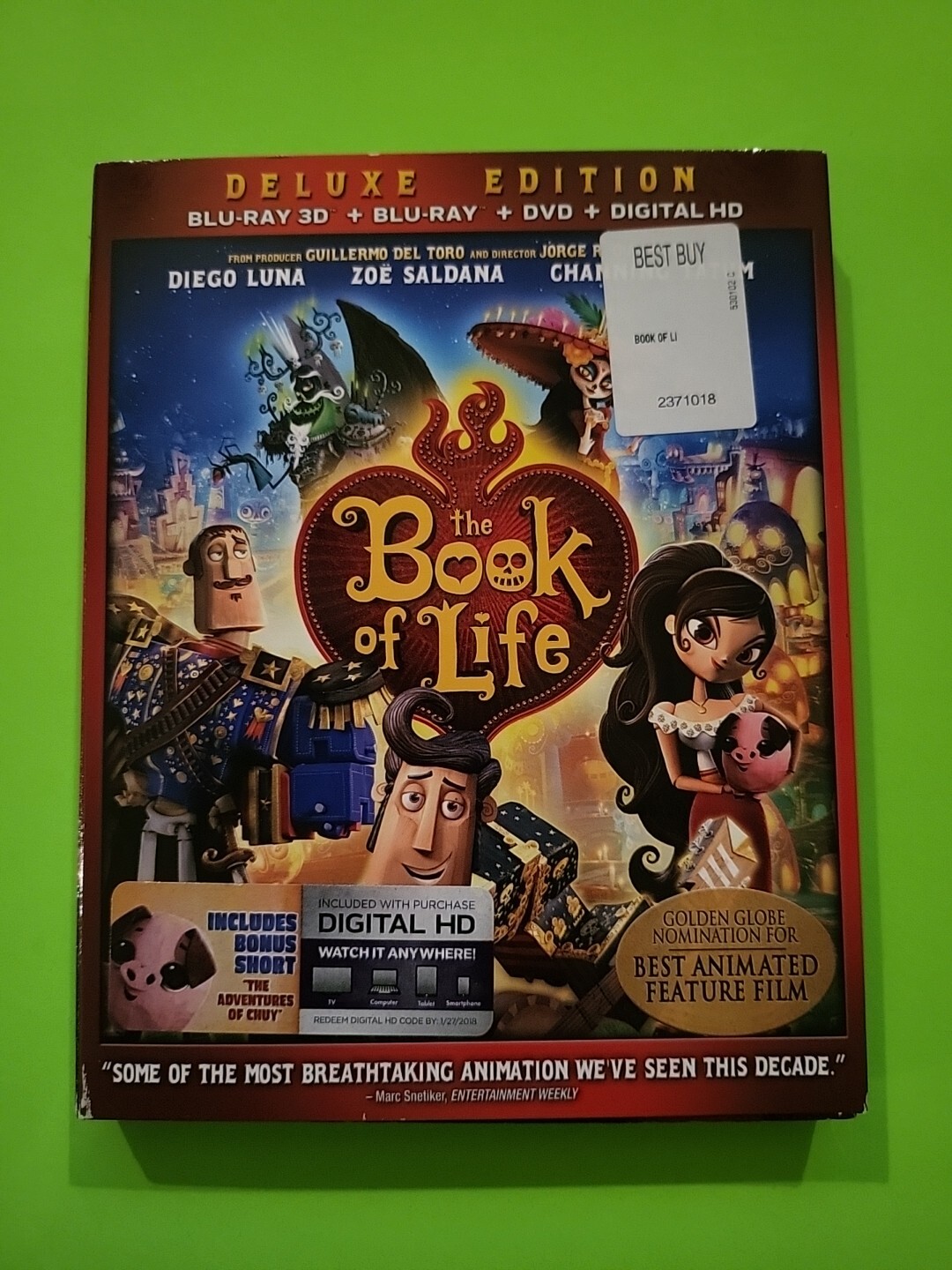The Book Of Life [3D Blu-ray] DELUXE EDITION Digital Copy + DVD + 3D | eBay