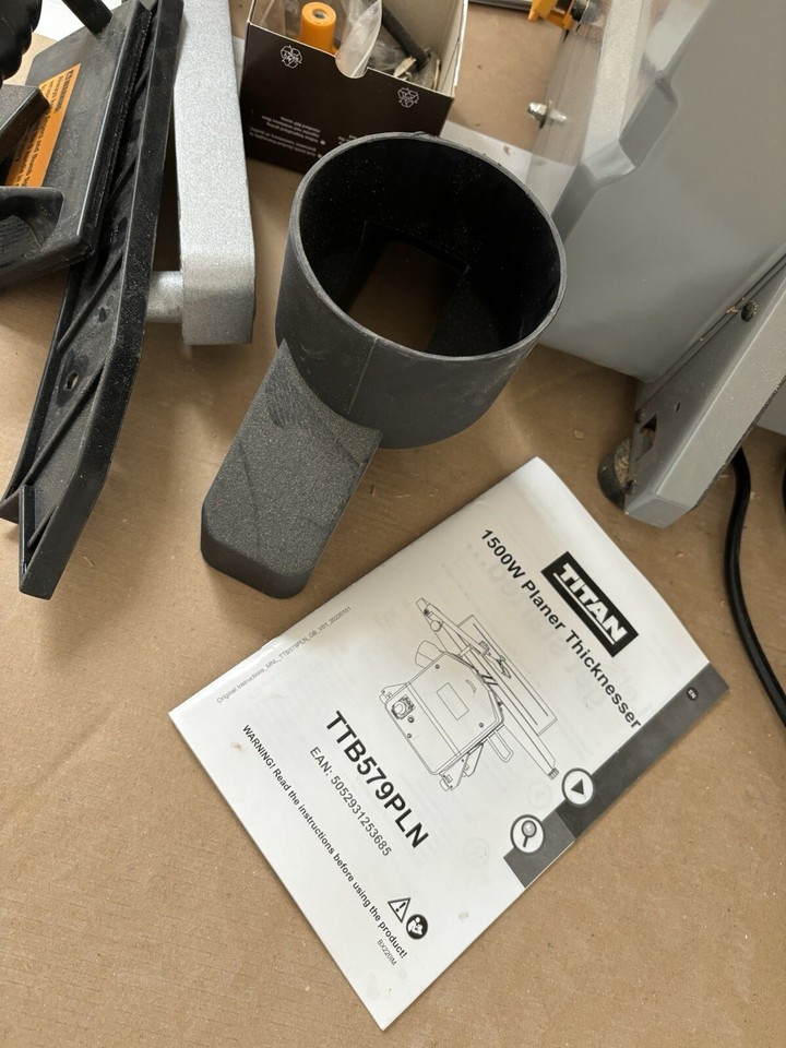 Titan Electric Planer Thicknesses TTB579PLN 230v Screwfix | eBay UK