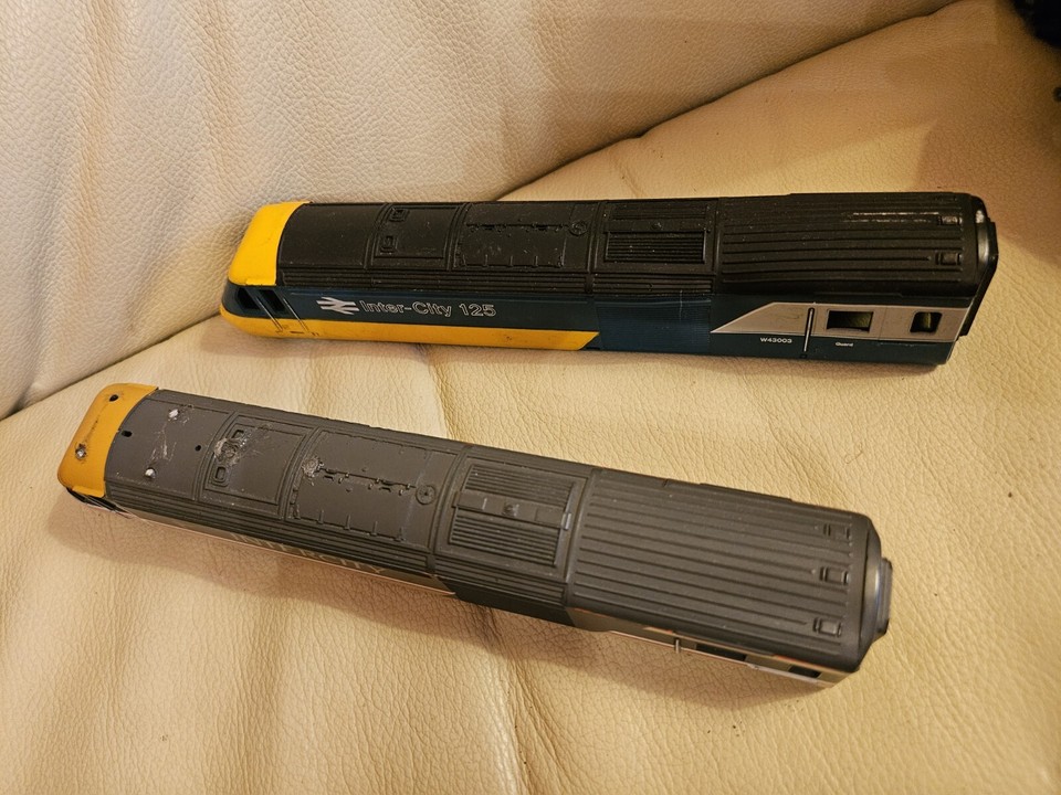HORNBY R069/R070 BR TRAIN SET INTERCITY 125 LOCOMOTIVE BODY SPARES LOT ...