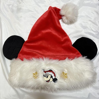 Disney Headgear Christmas Mickey Santa Hat Fan Cap | eBay