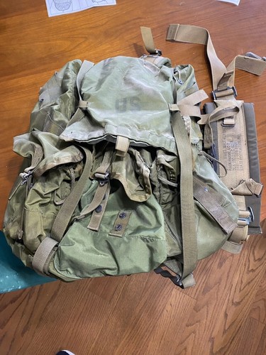 US Army Military Alice LC-1 Large Combat Field Pack w/ Frame | eBay