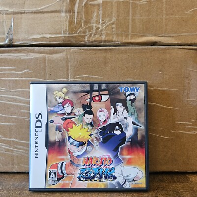 Naruto Shinobi Retsuden Nintendo DS Japanese Import Region Free ...