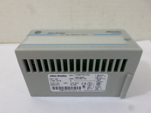 Allen Bradley 1794-IV16 1794IV16 24 VDC Source Input FLEX I/O ser A ...