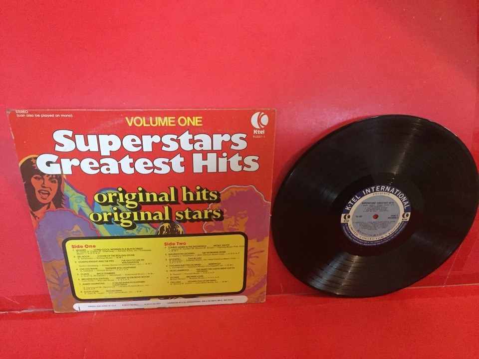K-Tel - Superstars Greatest Hits Volume One - LP | eBay