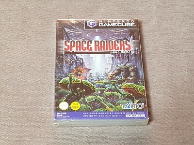 Nintendo Gamecube Space Raiders New Sealed Retro Game Korea Version for ...