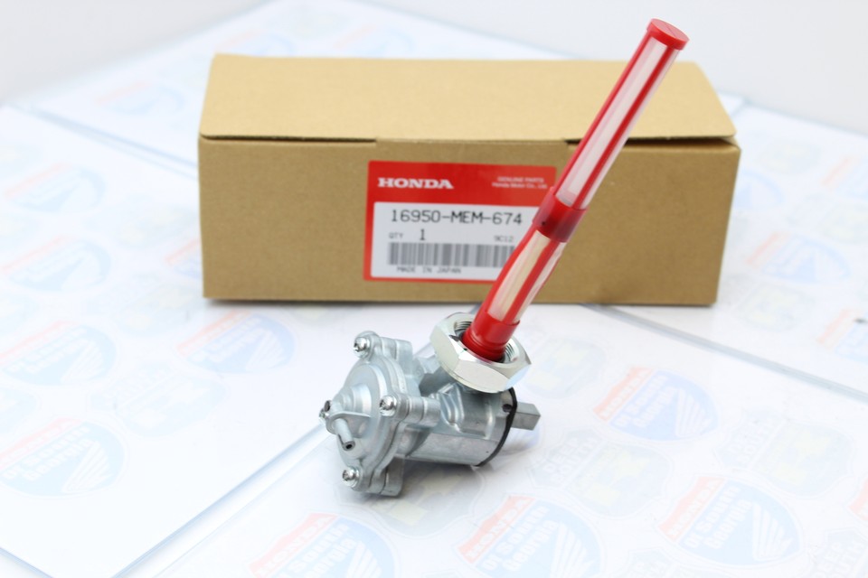 OEM HONDA GAS TANK FUEL PETCOCK 16950-MEM-674 | eBay