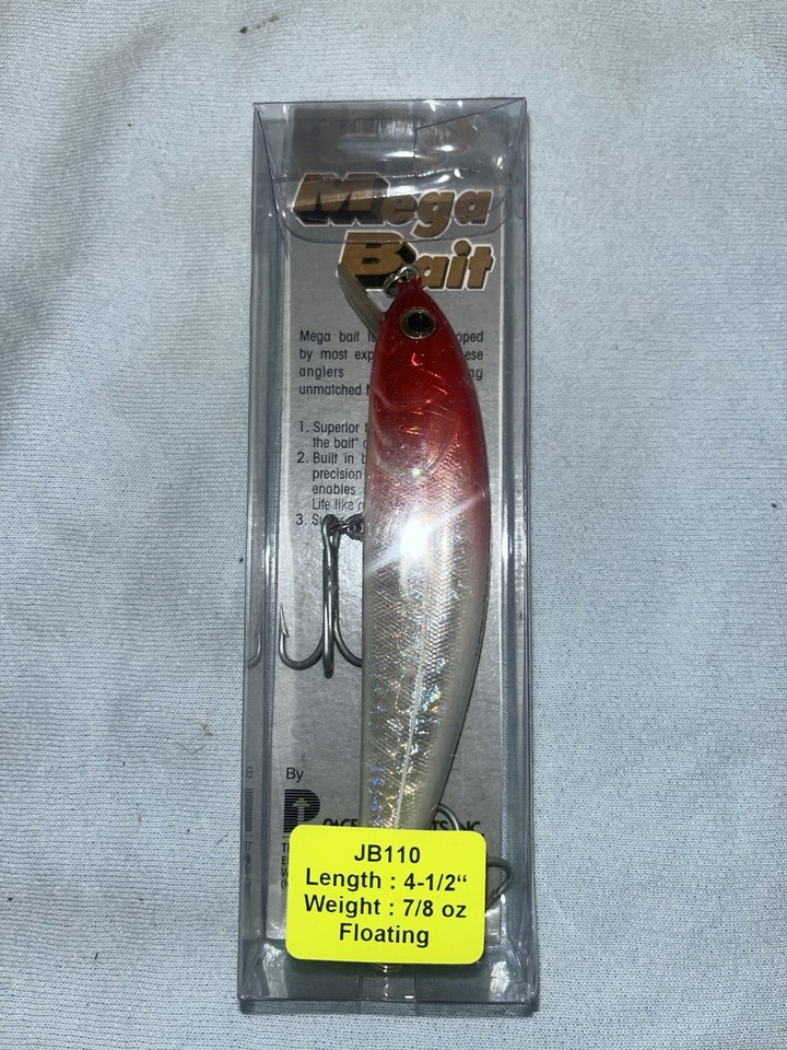 Lot of 7 Mega Bait Jb 110 Lure 4 1/2 in 7/8 oz | eBay