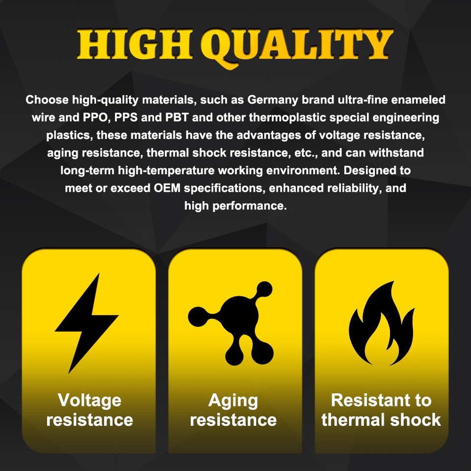 6PCS Ignition Coil For Audi Porsche Seat VW 022905715 022905715B ...