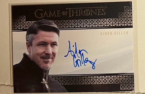 Rittenhouse Game Of Thrones Inflexions Autograph Card Aiden Gillen | eBay