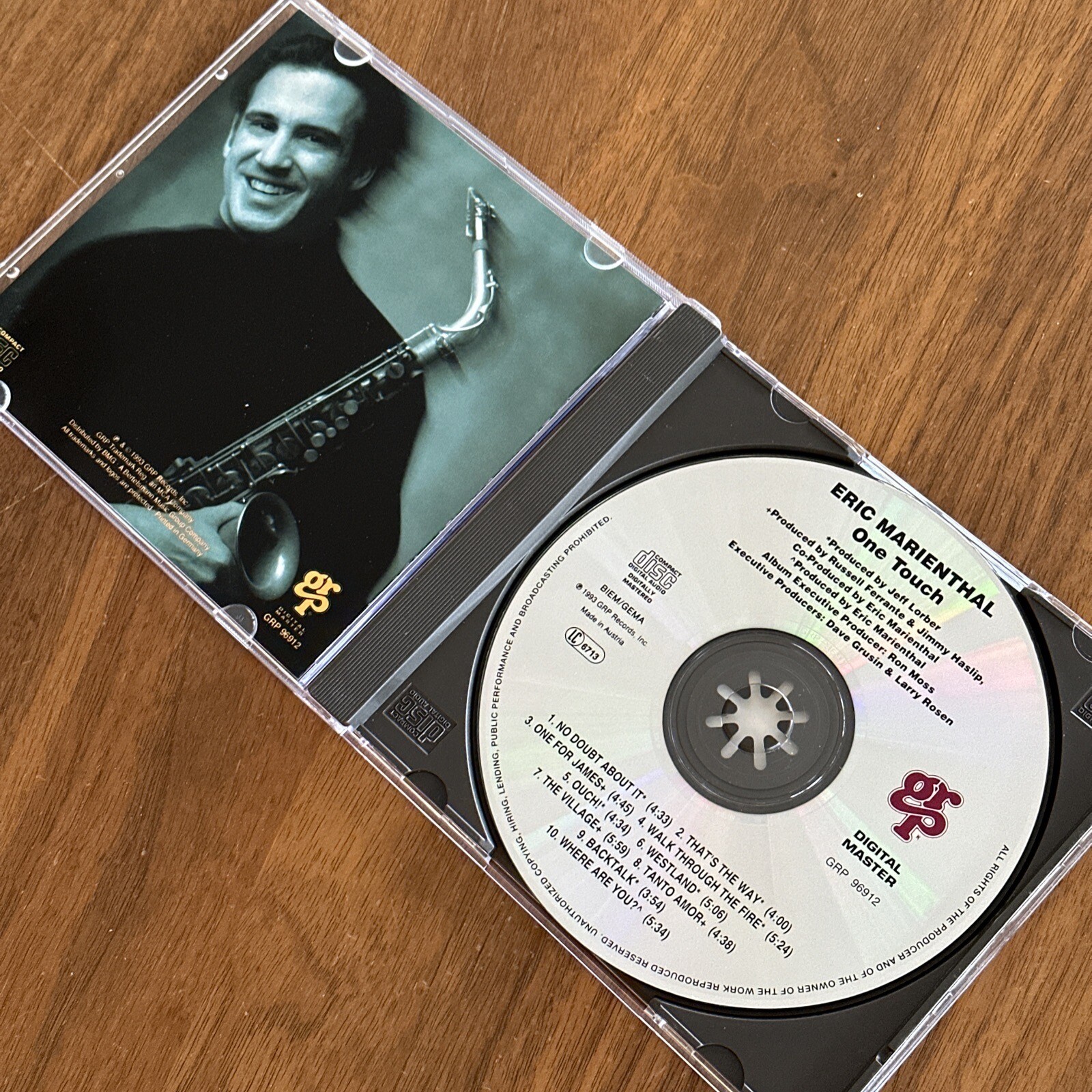 One Touch by Eric Marienthal (CD, 1993, GRP) Import | eBay
