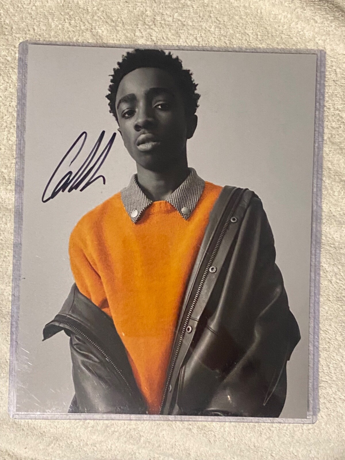 caleb mclaughlin autograph | eBay