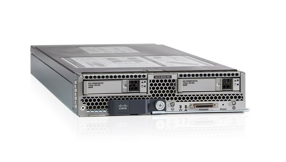 Cisco UCS B200 M5 2P Silver 4110 2.1GHz 8C 256GB 2x1.2TB VIC 1340 Blade ...