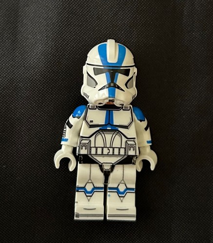 LEGO Star Wars 501st Clone trooper blue white black with blaster | eBay