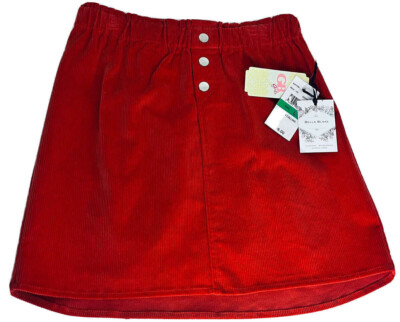 GB Gianni Bini Skirt Girls London Calling Rust corduroy Fall Holiday ...