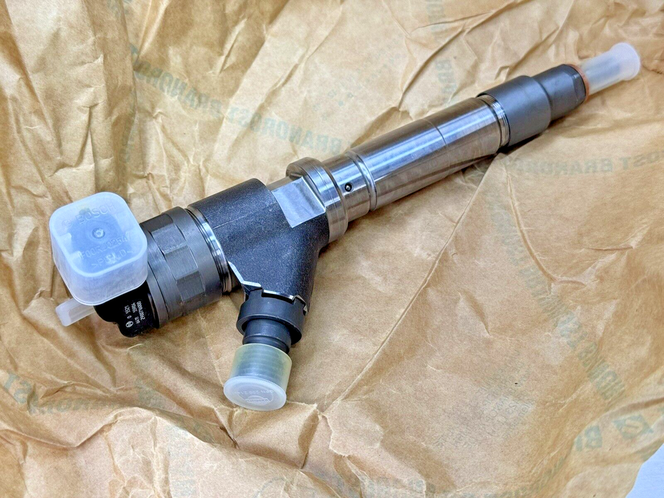 (1) GENUINE OEM BOSCH 0986435521 COMMON RAIL FUEL INJECTOR REMAN for ...