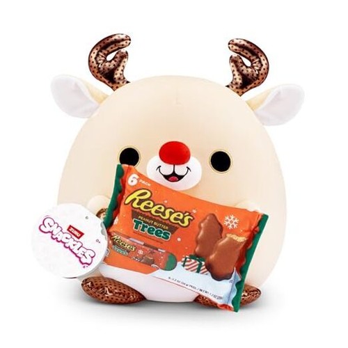 Snackles Christmas Reindeer & Reeses Peanut Butter 14 Inch Reindeer ...