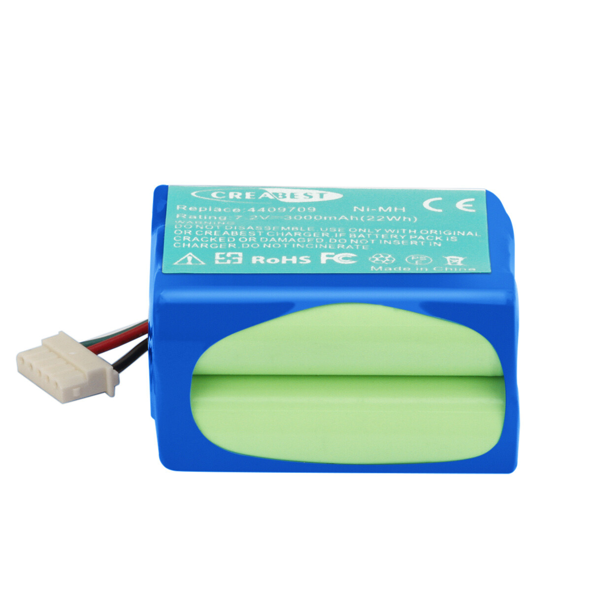 3.0AH 7.2V Ni-MH Akku für iRobot Braava 380 380T 390T 4409709 Mint Plus ...