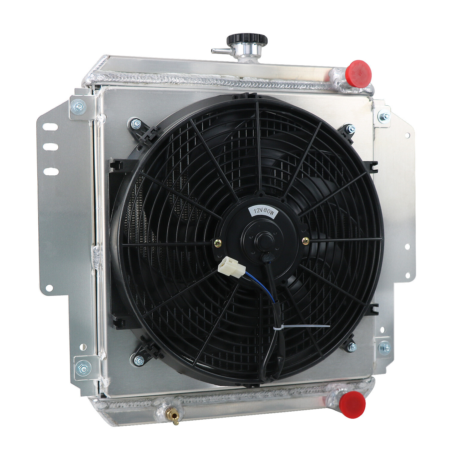 For 1981-1996 Suzuki Sierra Samurai SJ410 SJ413 1.3L 2 Row Radiator ...