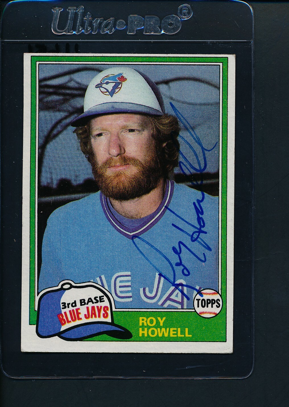 1981 Topps #581 Roy Howell Blue Jays Signed Auto *11651 | eBay