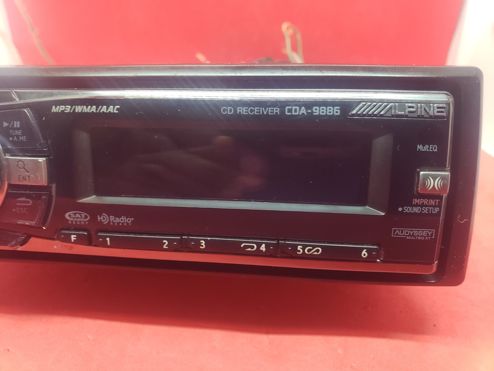 Alpine CDA-9886 CD Player/MP3 In Dash Receiver for sale online | eBay