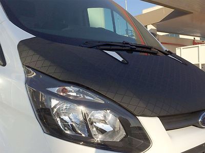 Ford Transit Custom Bonnet Bra Cover Protector Guard For 2012-2017 ...