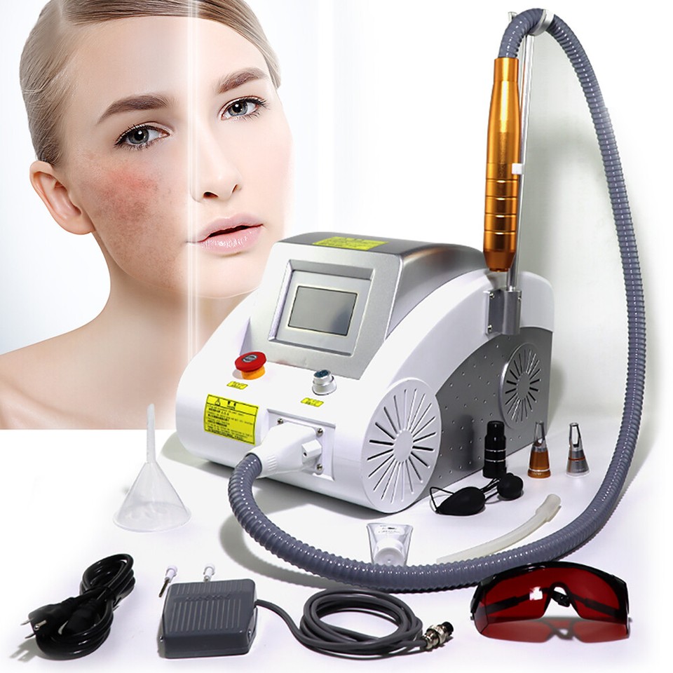 Q Switched Nd YAG Pico Laser Tattoo Removal Eyebrow Removal Skin Beauty ...