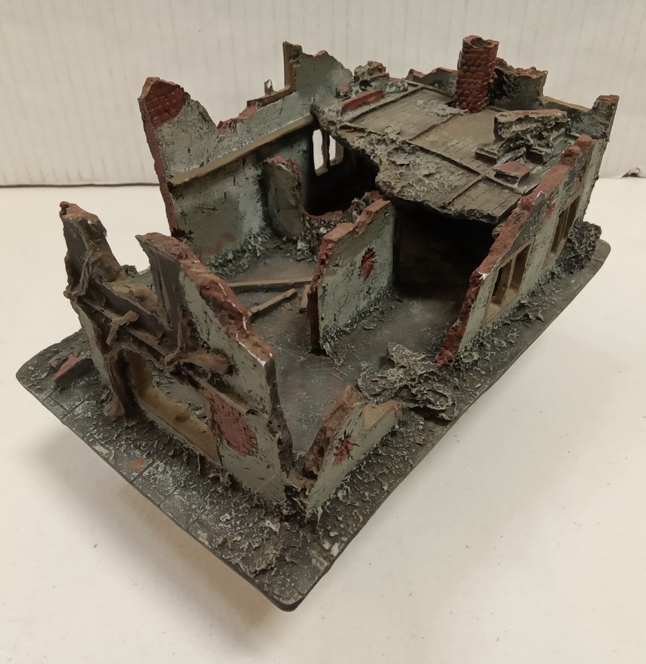 Conflix Ruined House 6510 Wargame Diorama + Removable 1st Floor | eBay
