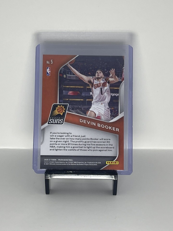 2020-21 Panini Prizm Devin Booker Dominance Card #5 Phoenix Suns | eBay