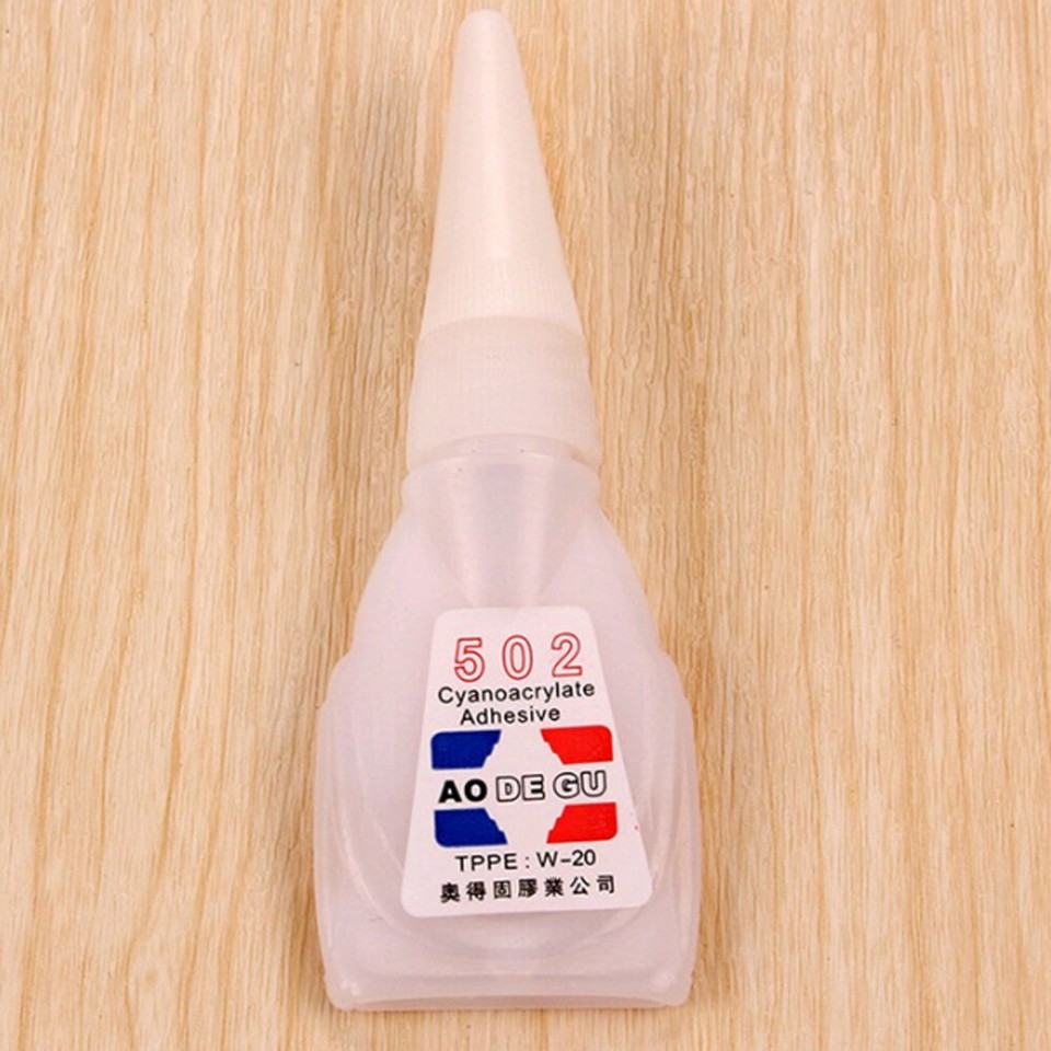 5x 502 Super Glues Cyanoacrylate Instant Adhesive Strong Adhesion Fast ...