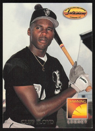 1994 Ted Williams Card Co. Dawning Legacy Cliff Floyd RC #155 Montreal ...