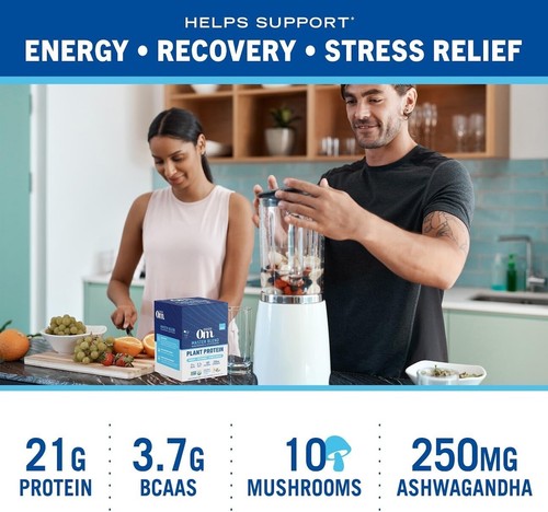 OM Mushroom Superfood Master Blend Mushrooms & Adaptogens, Creamy Vanilla Plant 850011996942| eBay