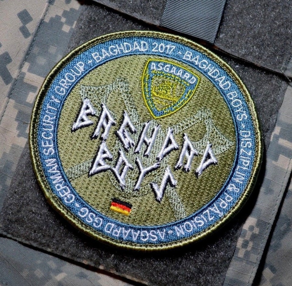 GERMAN PMC PRIVATE SECURITY CONTRACTOR GSG BAGHDAD BOYS vêlkrö ASGAARD ...